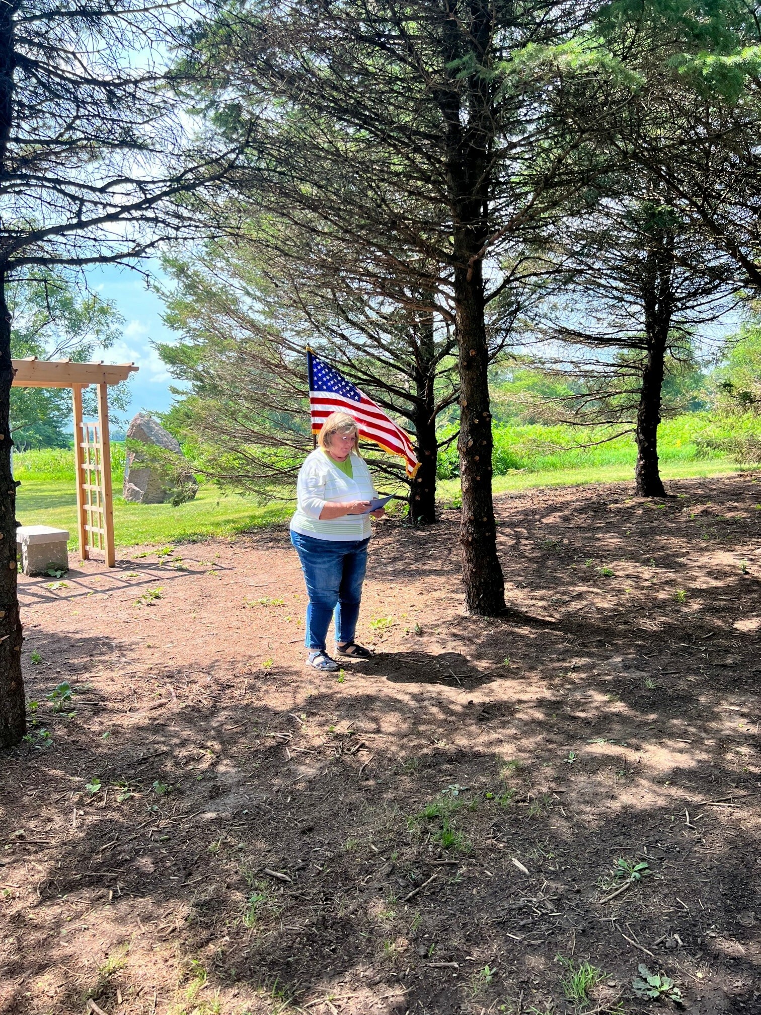 Blue Mound Infinite Hello Spot Dedicated in Honor of the Late Buck…