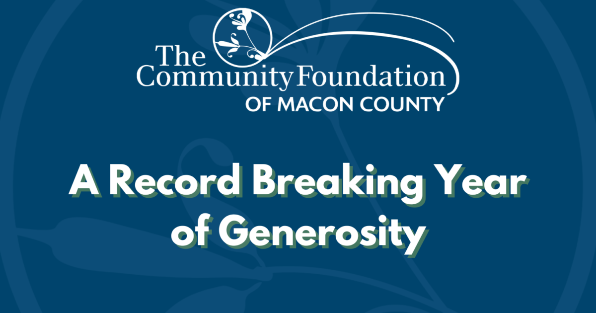 2023 - A Record Breaking Year of Generosity